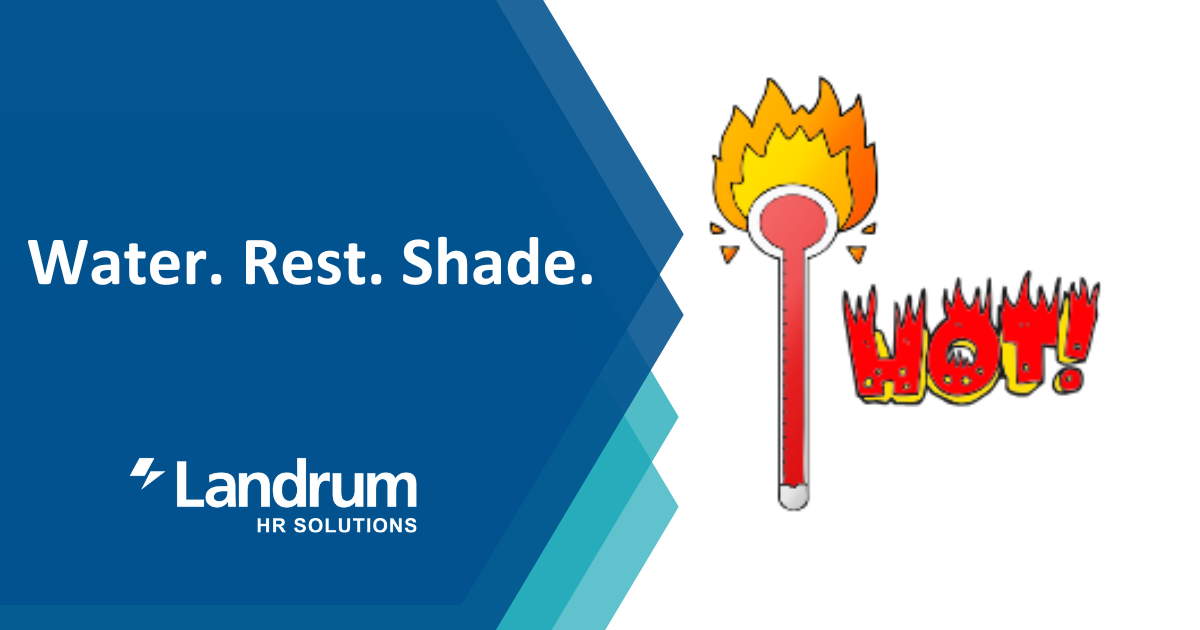 Water. Rest. Shade. | Landrum HR Solutions